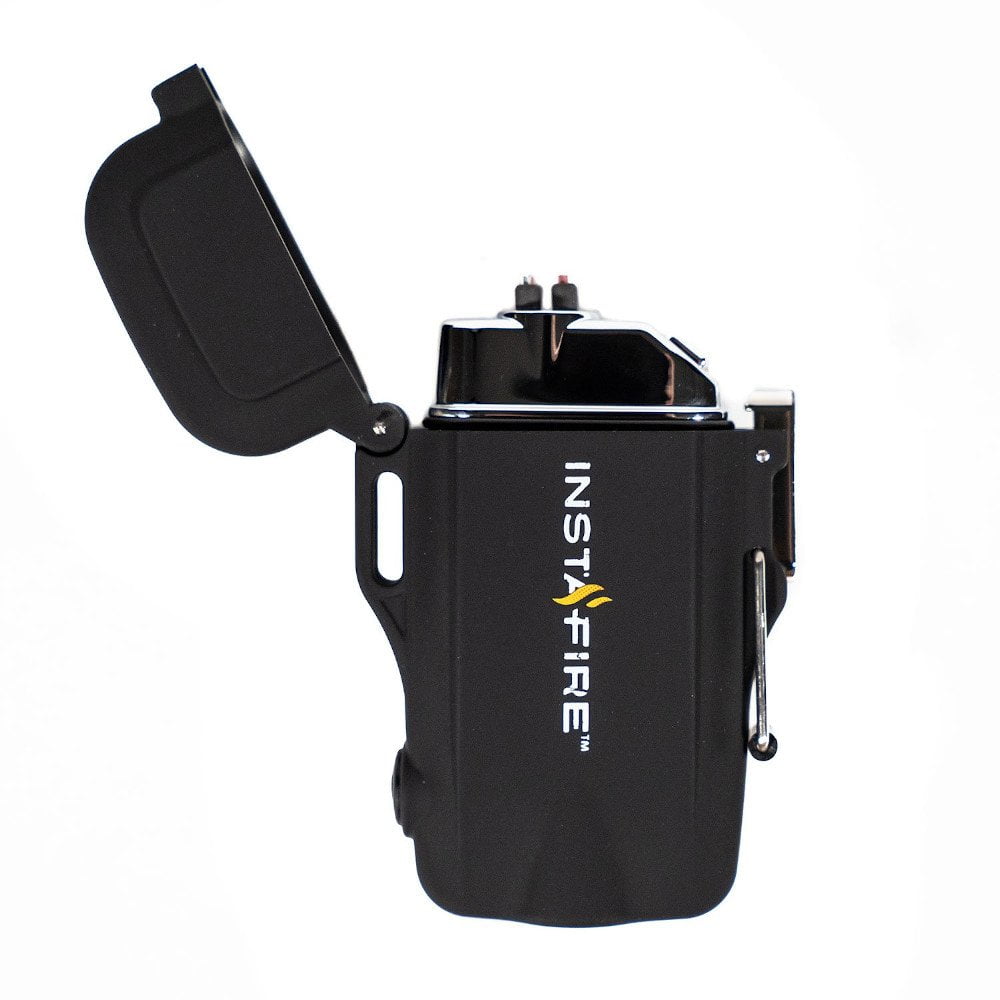 InstaFire CrossFire Mini Plasma Lighter W Flashlight KnightOwl InstaFire CrossFire Mini Plasma Lighter W Flashlight KnightOwl